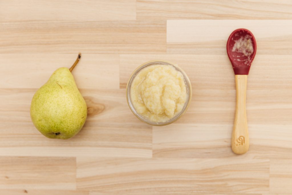 (Very Easy) Pear Puree for Baby - Tiny Primal